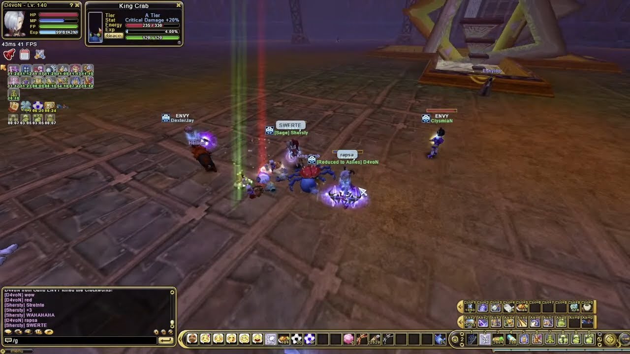 Flyff Universe | Clockwork & Meteo | MIA ENVY Guild | 4 Mar 2023 | Drop ...