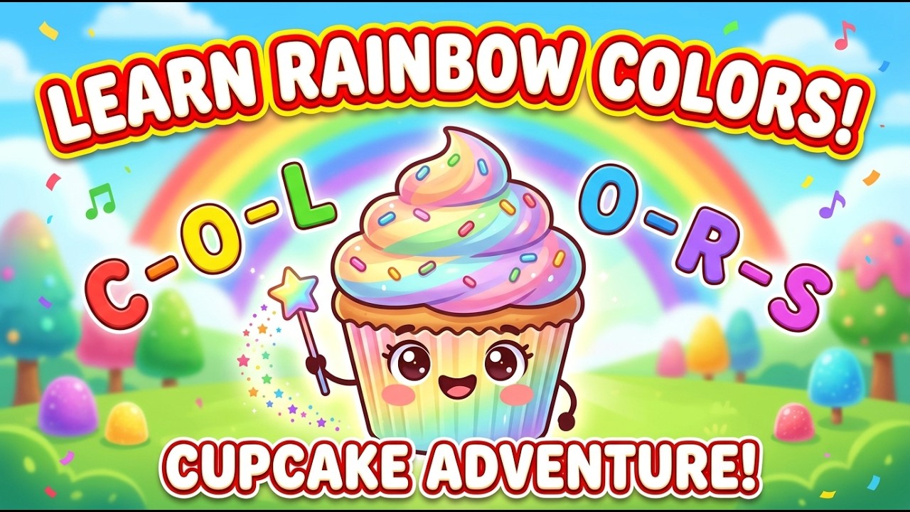 Mi Cupcake Aprendió Colores | Mejores Canciones y Rimas Infantiles ...