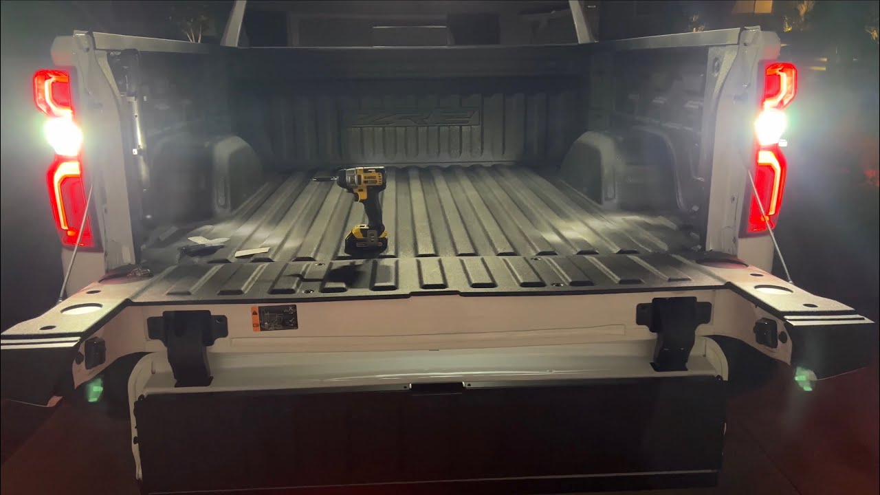2022 Chevy Silverado ZR2 Reverse Lights Upgrade - YouTube