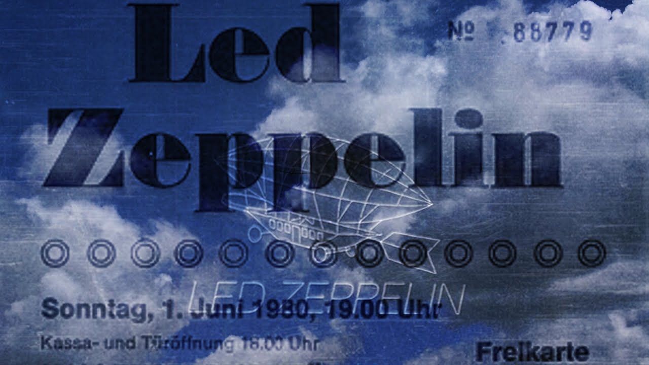 Led Zeppelin live in Zurich 1980 - YouTube
