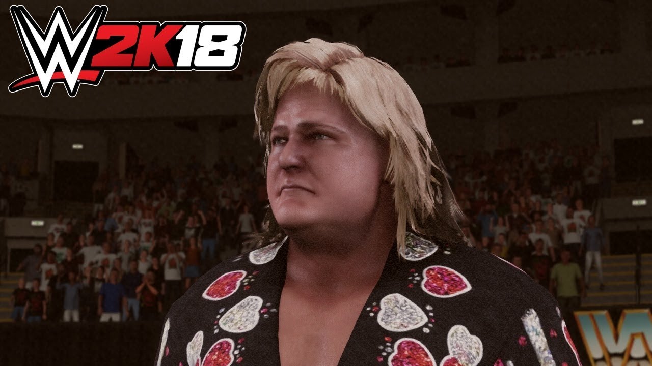 WWE 2K18 - Greg Valentine (Entrance, Signature, Finisher) - YouTube