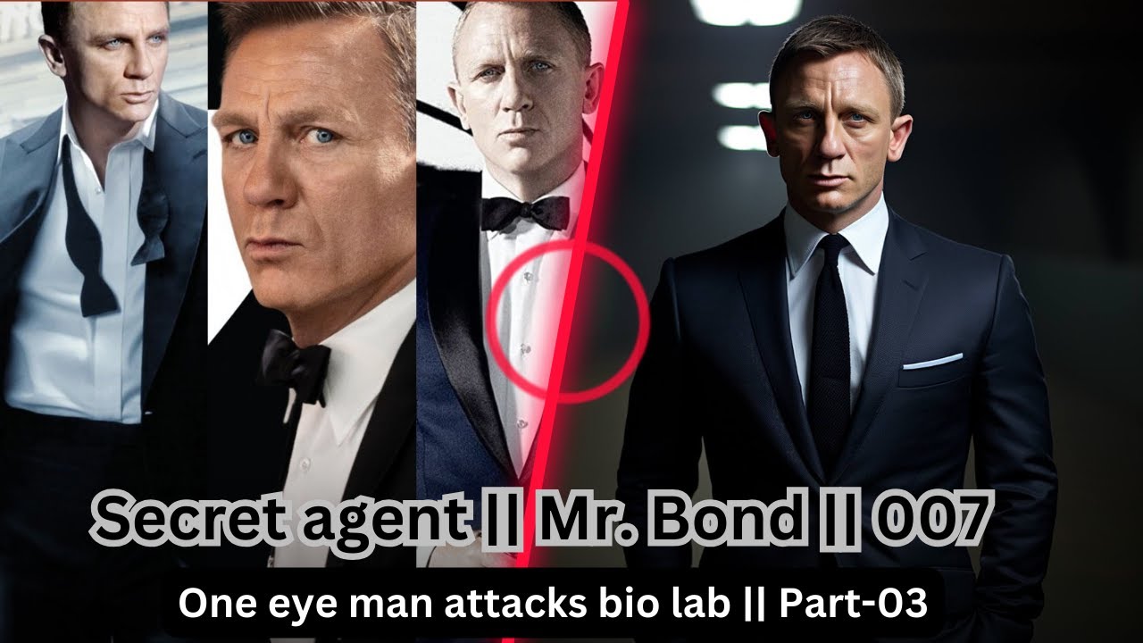 Secret agent || Mr. Bond || 007 || One eye man attacks bio lab || Part ...