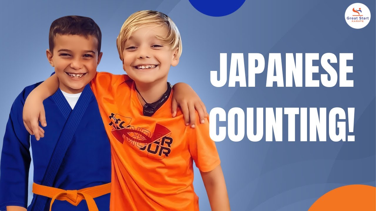 Online Karate for Kids | How to Count to 10 in Japanese - YouTube