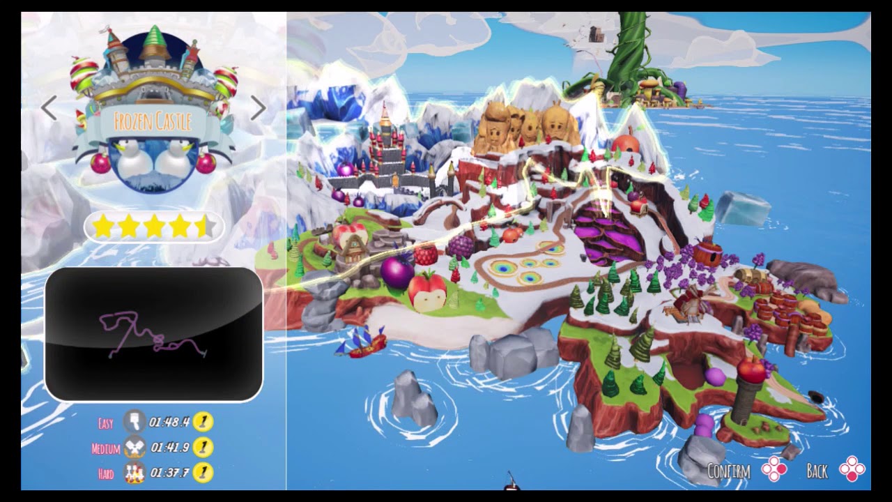 All-Star Fruit Racing Time Trial Gold - YouTube