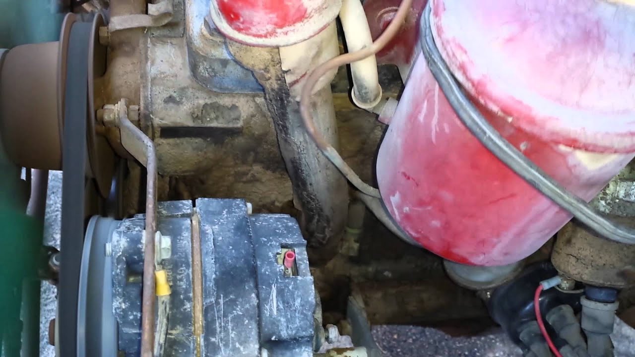 Studebaker 170 first start in a 1950 Willys pickup - YouTube