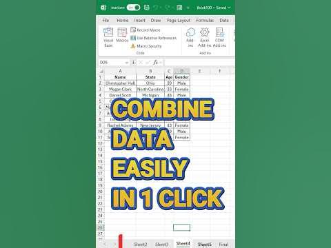 Merge Data Easily in Excel: VSTACK vs VBA Solution’s - YouTube