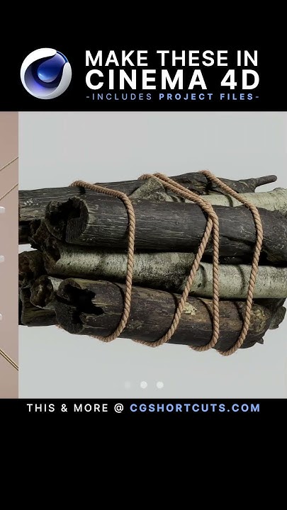 Wrapping Objects with Rope in Cinema 4D⭐Members Only Tutorial + Project File - YouTube