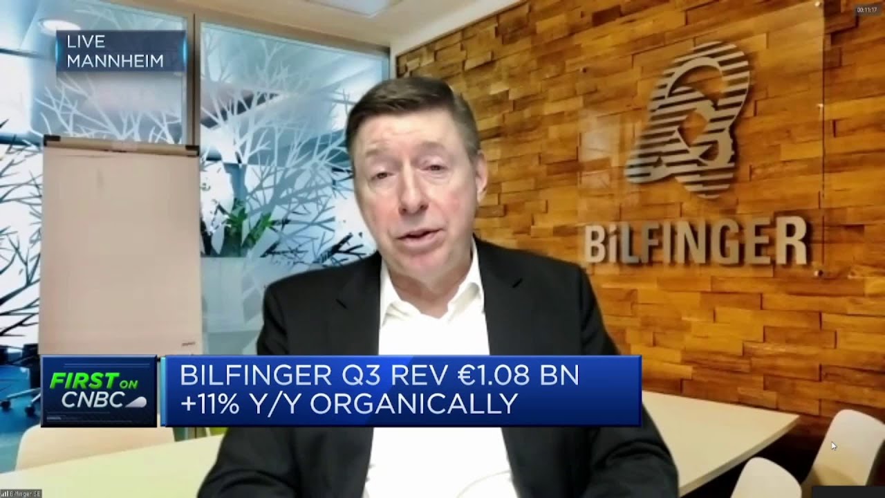 Bilfinger continues to expect significant increase in revenue, CEO says ...