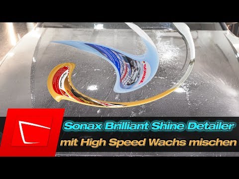Sonax Brilliant Shine Detailer mit High Speed Wachs mischen für das perfekte Produkt? Euer Wunsch!
