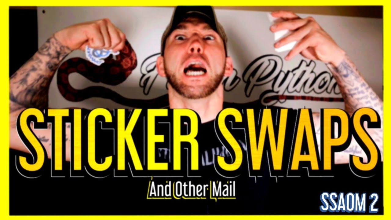Reptile Community Sticker Swap and Other Mail #2 - YouTube