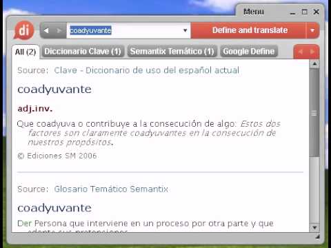 Definición de coadyuvante - YouTube