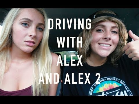 DRIVING WITH ALEX AND ALEX 2 - YouTube