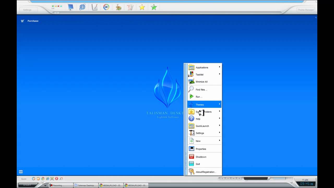 como descargar e instalar talisman desktop. - YouTube