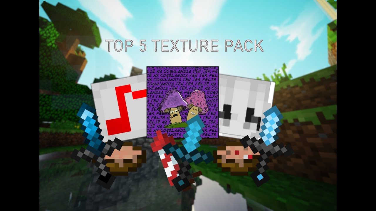 Top 5 TEXTURES PACK PRIVADAS PARA BW/HG/SW/PVP +FPS E +1 TEXTURA BONUS ...