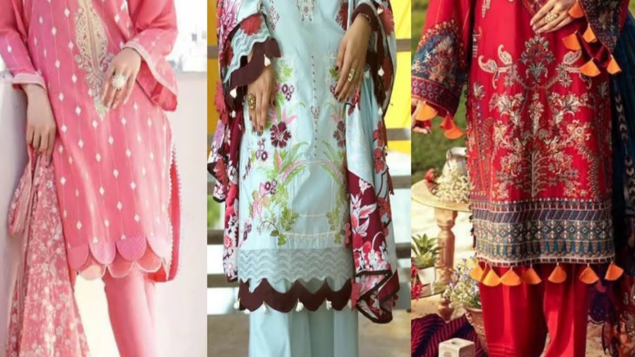 Latest and Beautyful Daman Design for Kurti || Trendy Kurti Daman ...