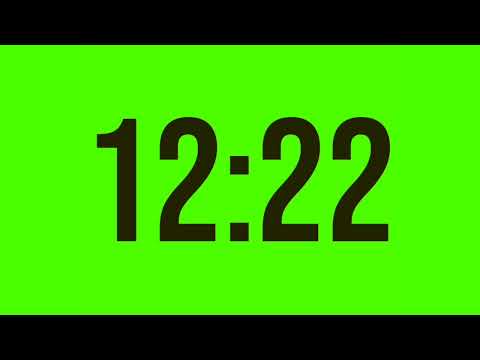 29 minutes timer green screen chroma - YouTube