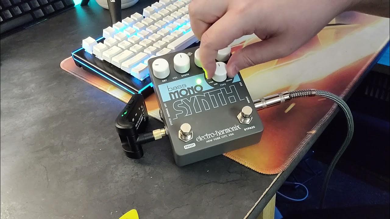 EHX Bass Monosynth Demo - YouTube
