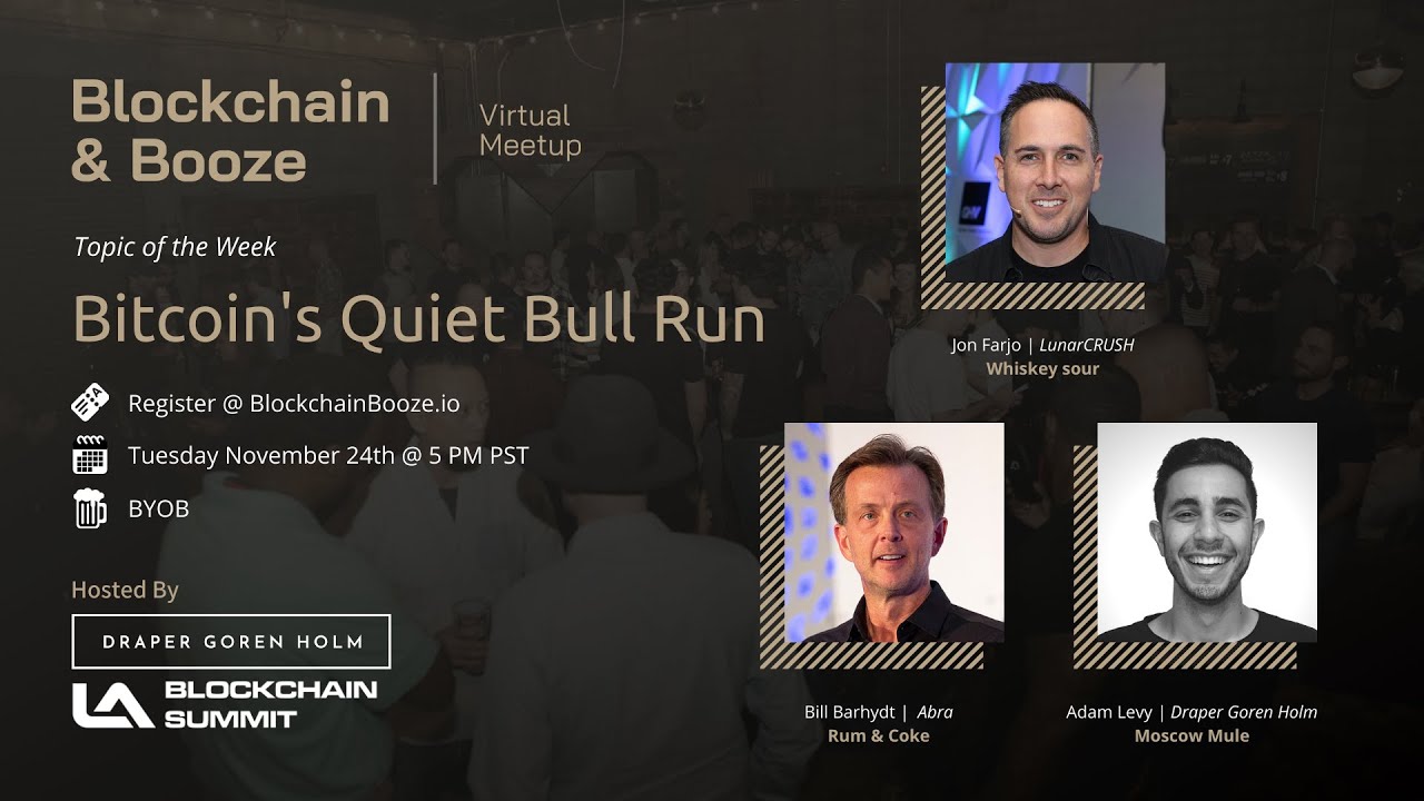 Bitcoin's Quiet Bull Run Explained | Blockchain & Booze - YouTube