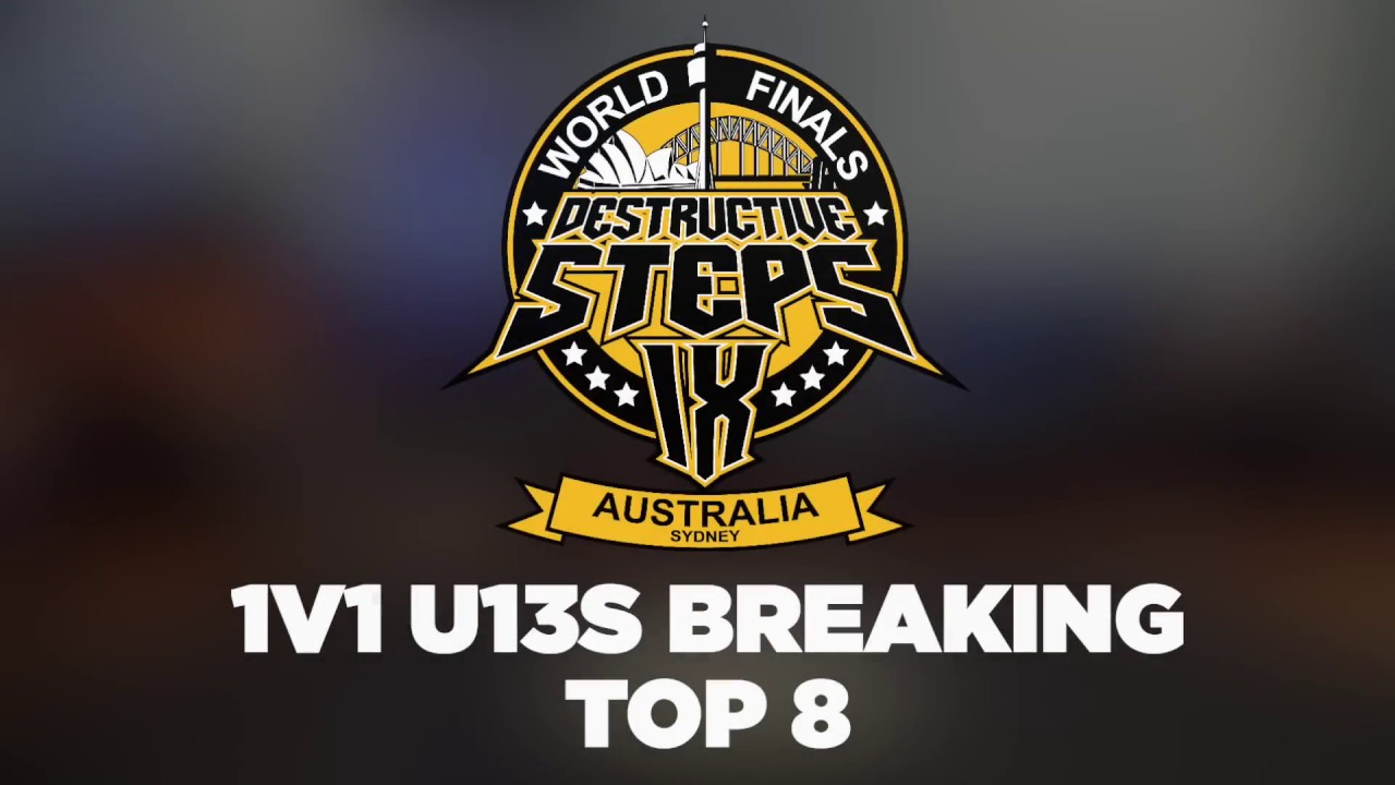 J Fresh vs Hazard | 1v1 U13s Breaking | Top 8 | Destructive Steps 9 ...
