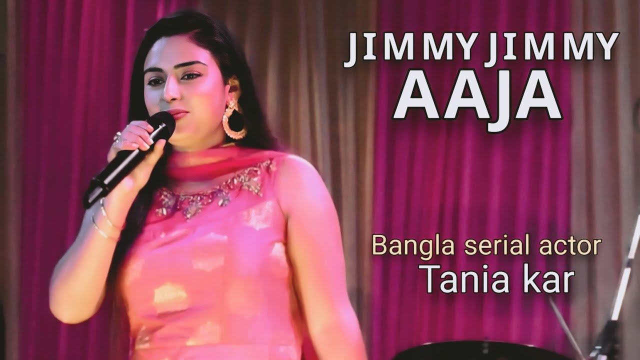 Jimmy Jimmy Aaja Aaja ! Disco Dancer ! Tania Kar - Live Stage Program ...