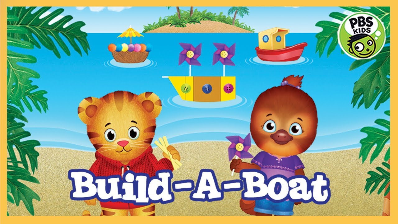 Daniel Tiger's Neighborhood - Build-a-Boat | PBS Gameplay - YouTube
