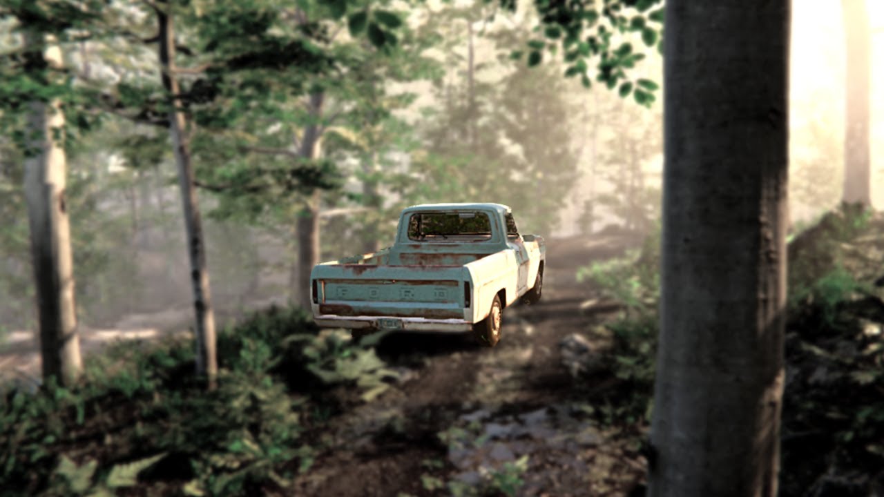 the MOST REALISTIC woods HORROR GAME - YouTube