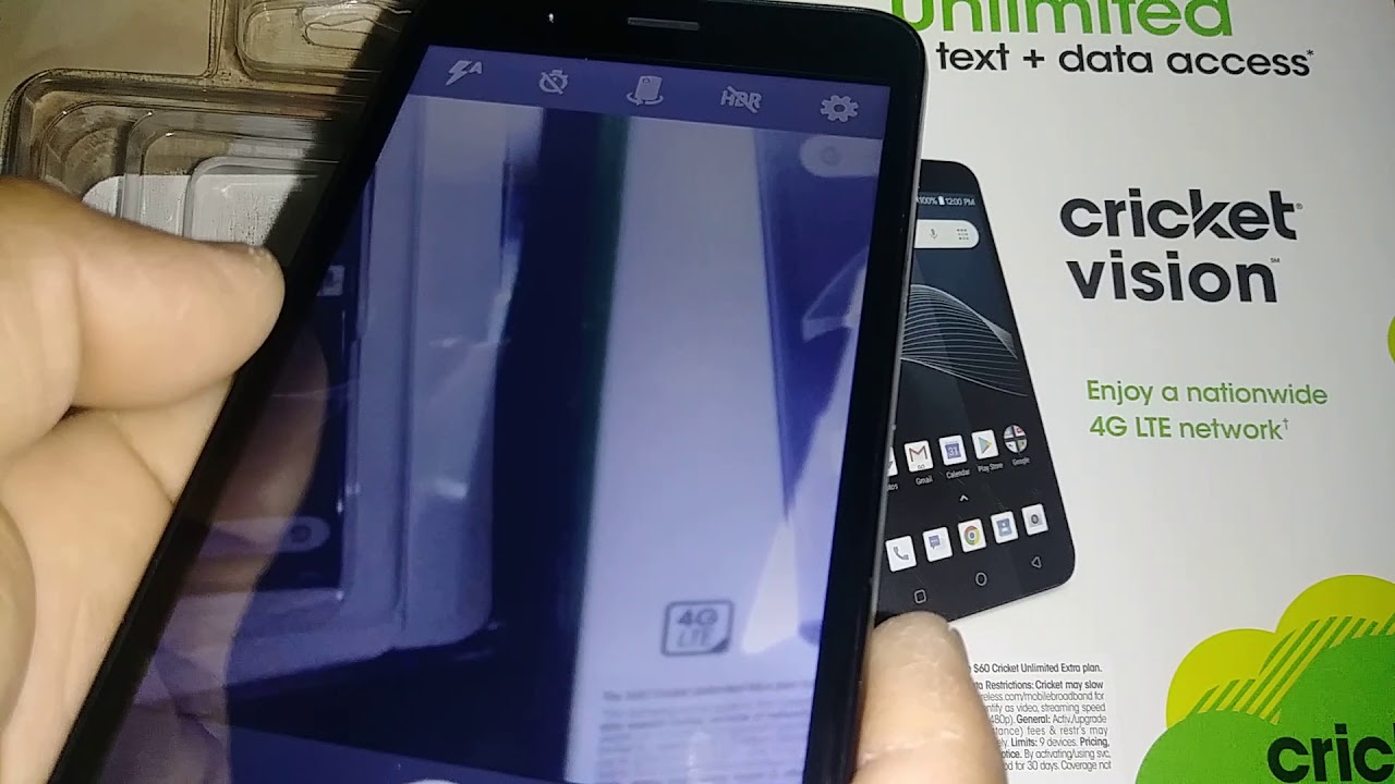 Cricket VISION Detalles del telefono ( debes comprarlo o no ) - YouTube