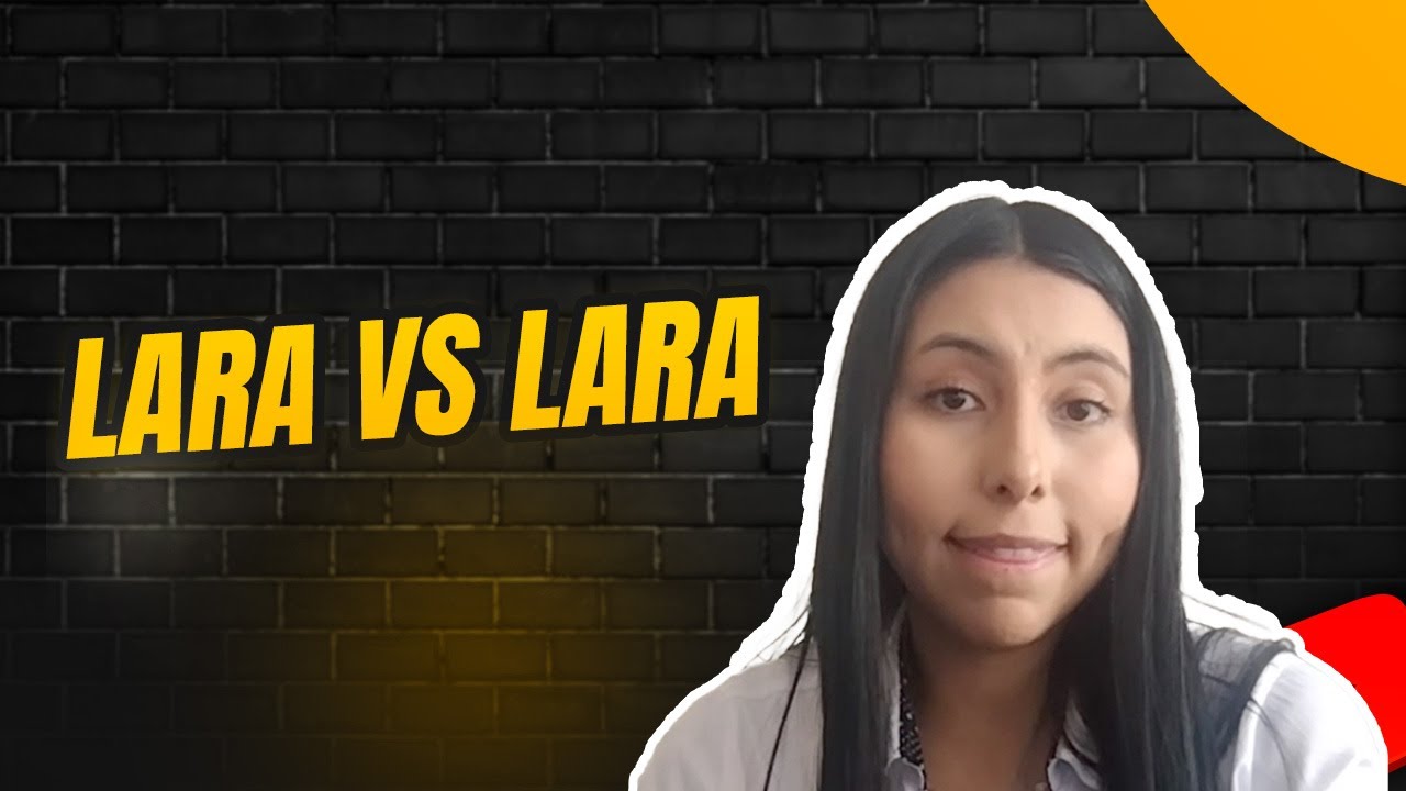 Lara Vs Lara| #CabildeoDigital - YouTube