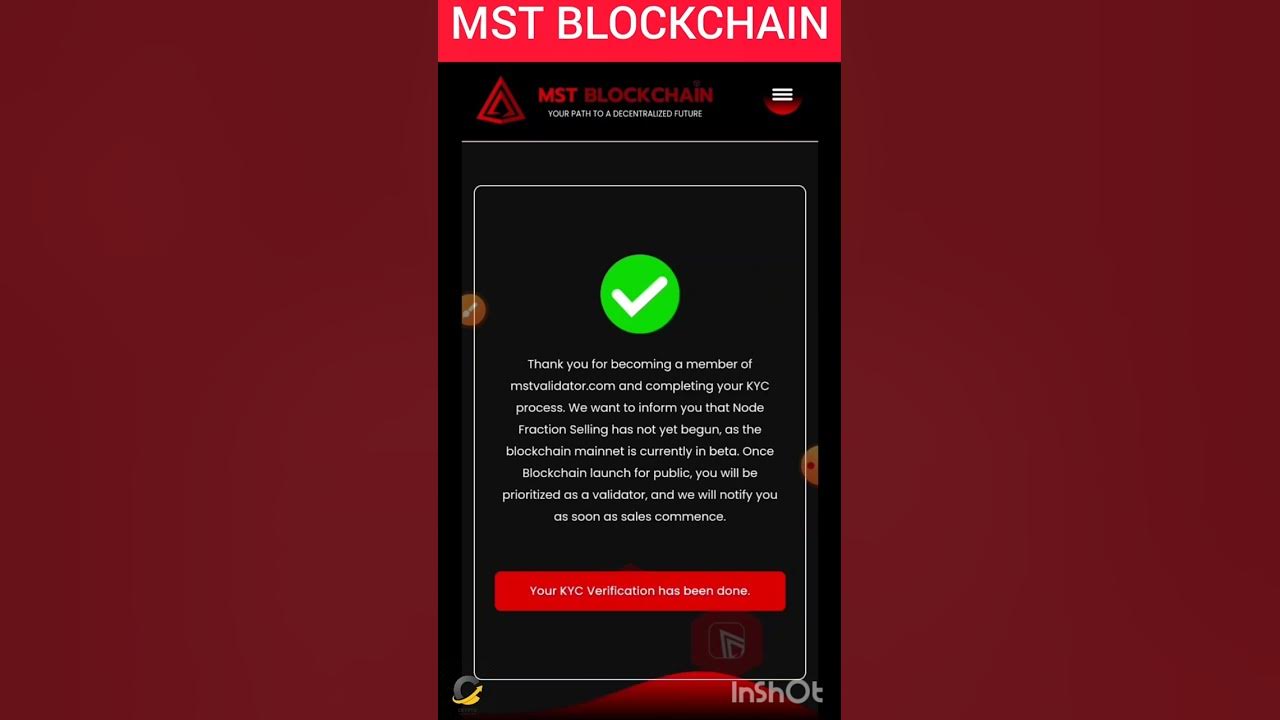 MST Blockchain me Registration _Kyc_Fraction (Node) Buying Full Process || #mstblockchain # ...