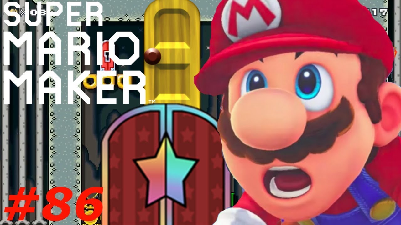 Super Mario Maker Part 86- Pick a Door - YouTube