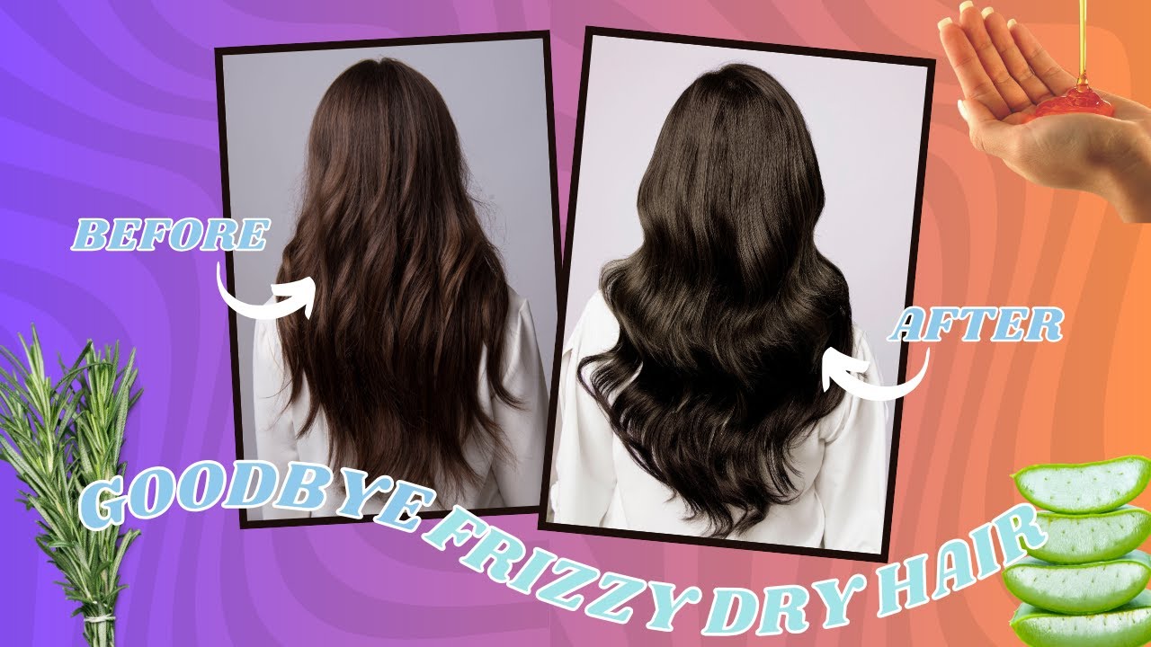 DIY Rosemary Anti Frizz Shampoo for Dull, Dry and Frizzy Hair! Get ...