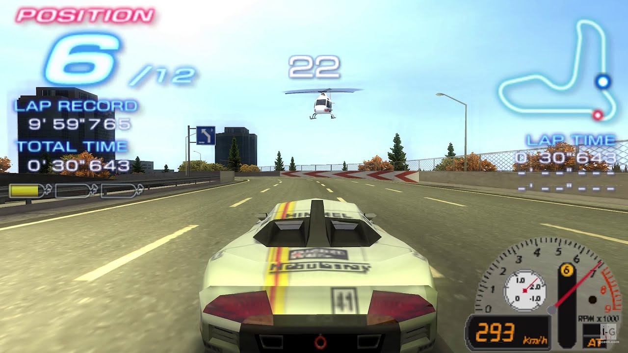 Ridge Racer 2 - PSP Gameplay (4K60fps) - YouTube