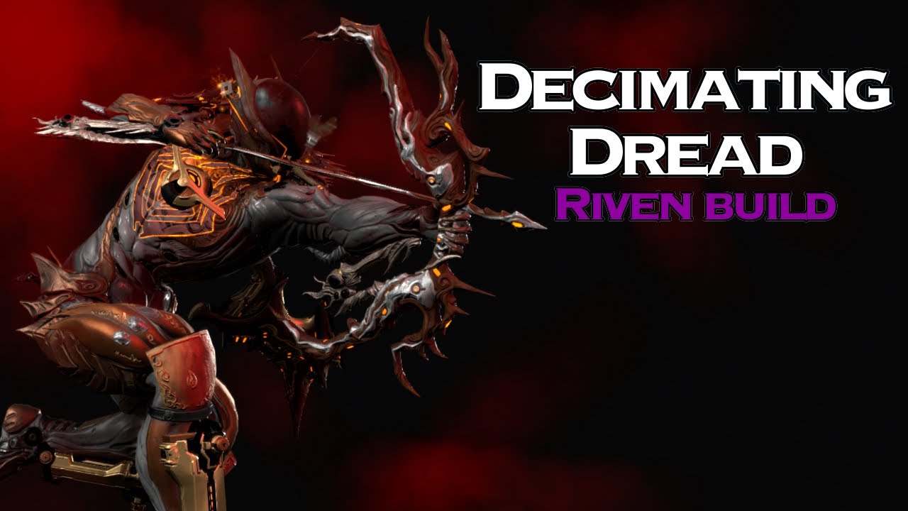 WARFRAME - Decimating Dread build - YouTube