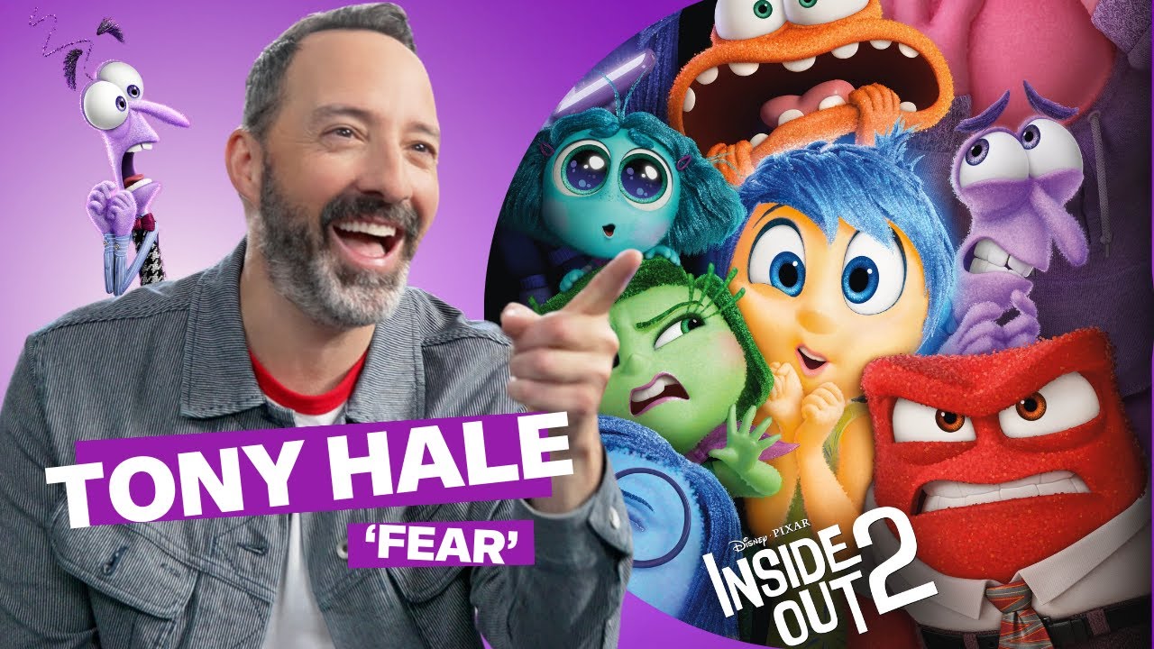 Tony Hale on playing 'Fear' in Inside Out 2 - YouTube