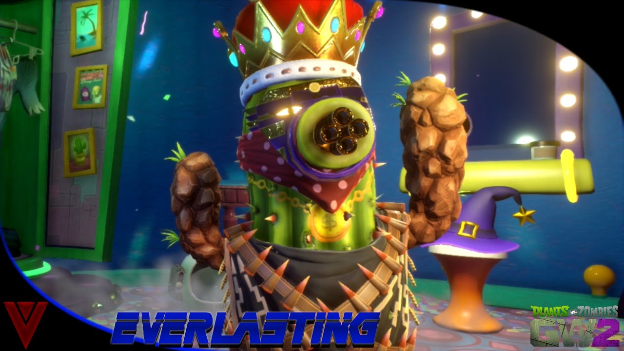 Plants Vs Zombies Garden Warfare 2 Everlasting - Bandit Cactus - YouTube