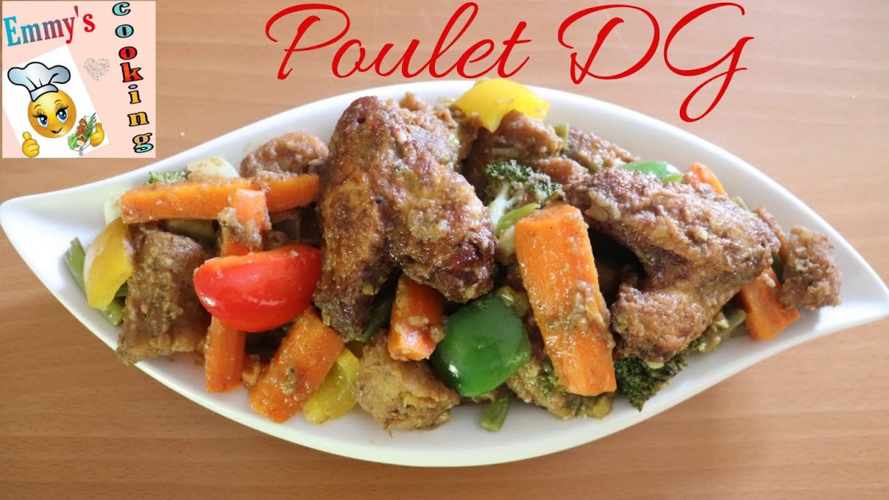 POULET DG façon Emmy's Cooking - YouTube