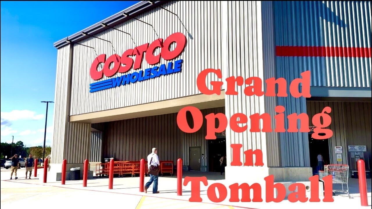 Costco mới mở ở Tomball, đi mua quà về VN/Costco grand opening in ...