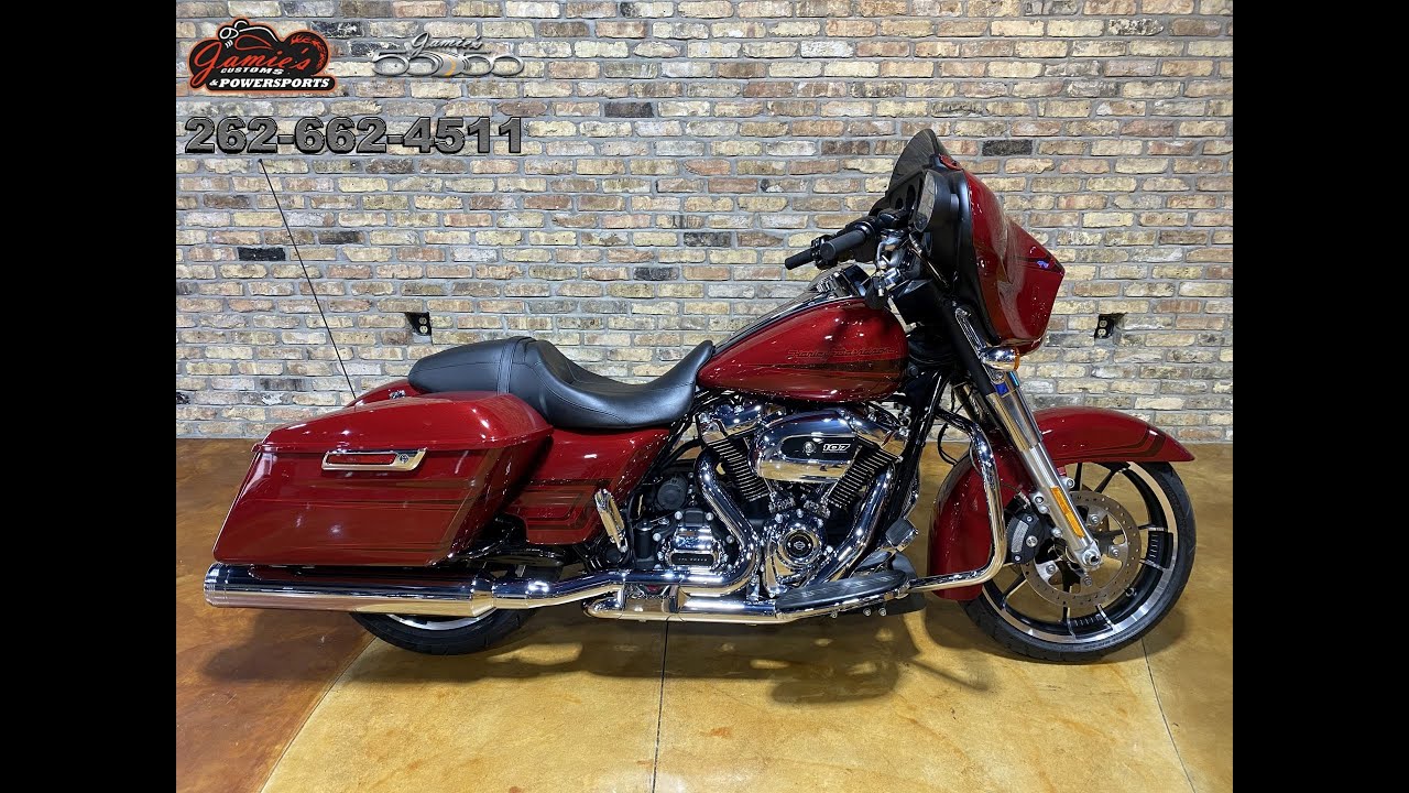 2020 Harley-Davidson FLHX Street Glide Stiletto Red - YouTube