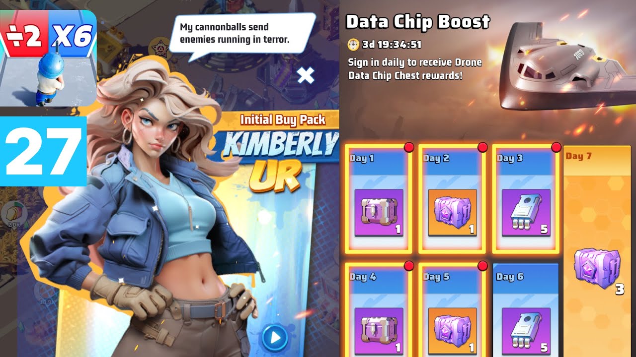 Last War Survival Gameplay: We got Kimberly & Unlocked Drone Chips ...