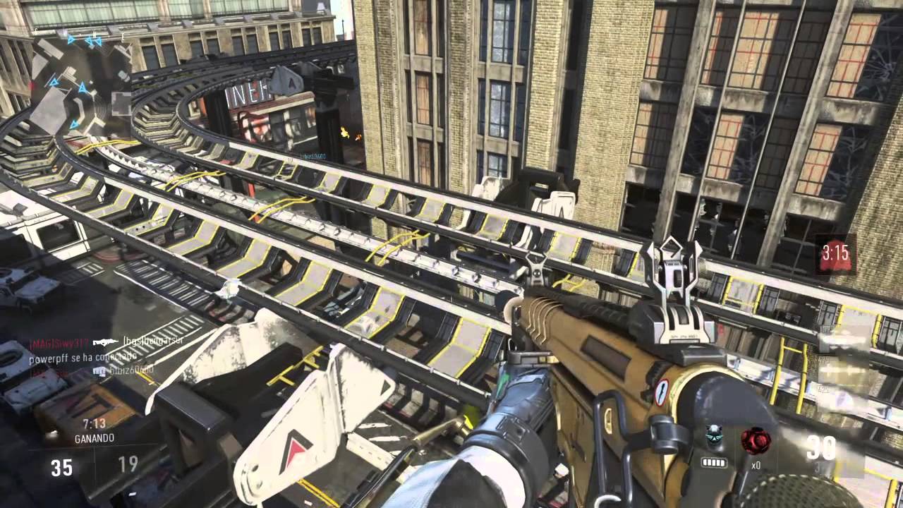 Call of Duty®: Advanced Warfare:Detroit me salgo del mapa - YouTube