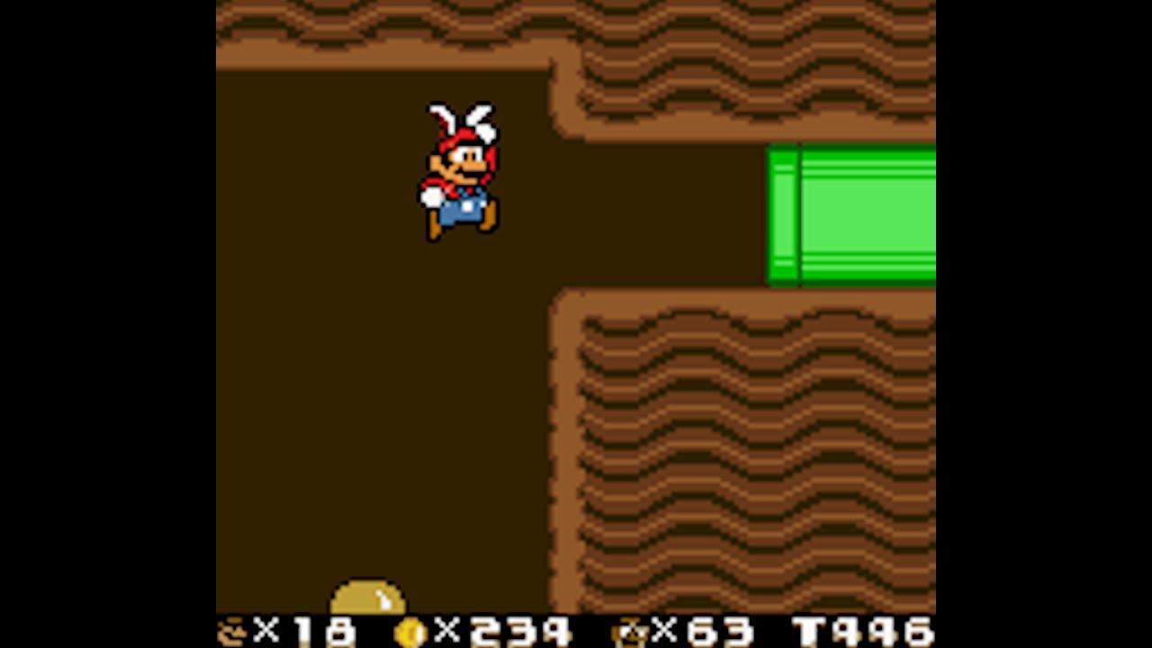 Super Mario Land 2 DX: Part 5: Tree Zone 2: In The Trees (Secret Exit ...