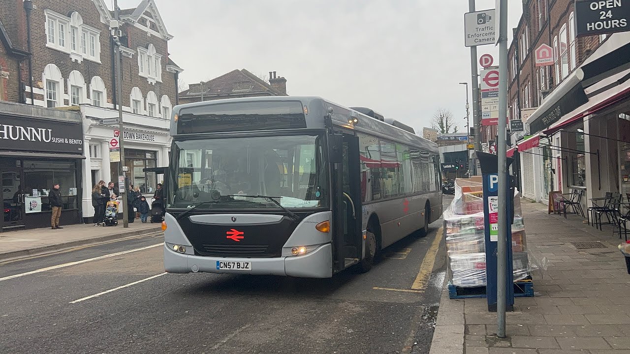 Replacement Bus Hire: SWR RRP (735 CN57BJZ) Scania Omnicity SD - YouTube