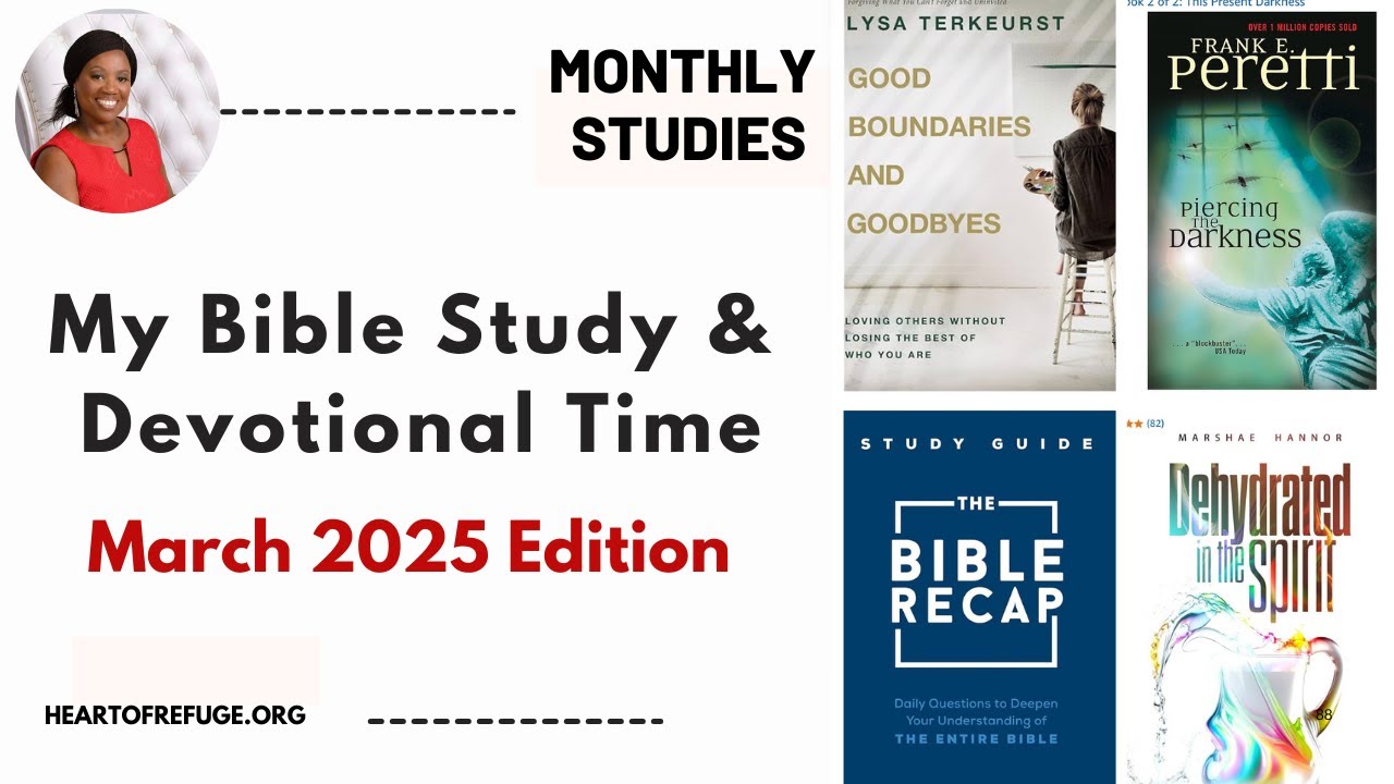 My Bible Study & Devotionals for March 2025 #biblestudy #bookclub. # ...