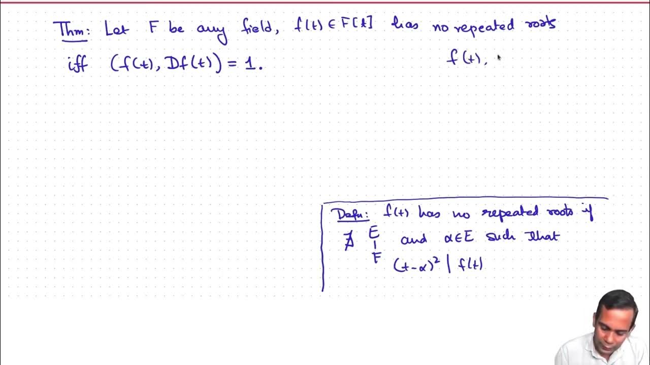 Repeated Roots #swayamprabha #ch38sp - YouTube