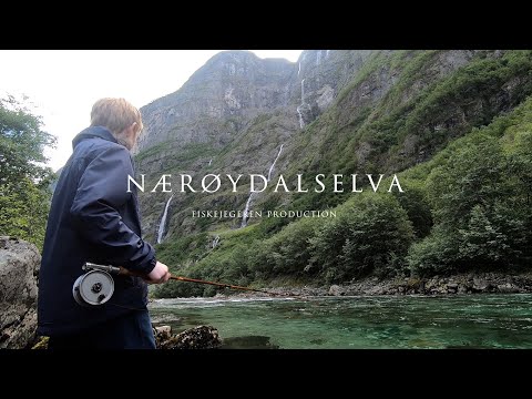 Salmon Fly Fishing Norway - The river of Nærøydalselvi, Moments from July 2020
