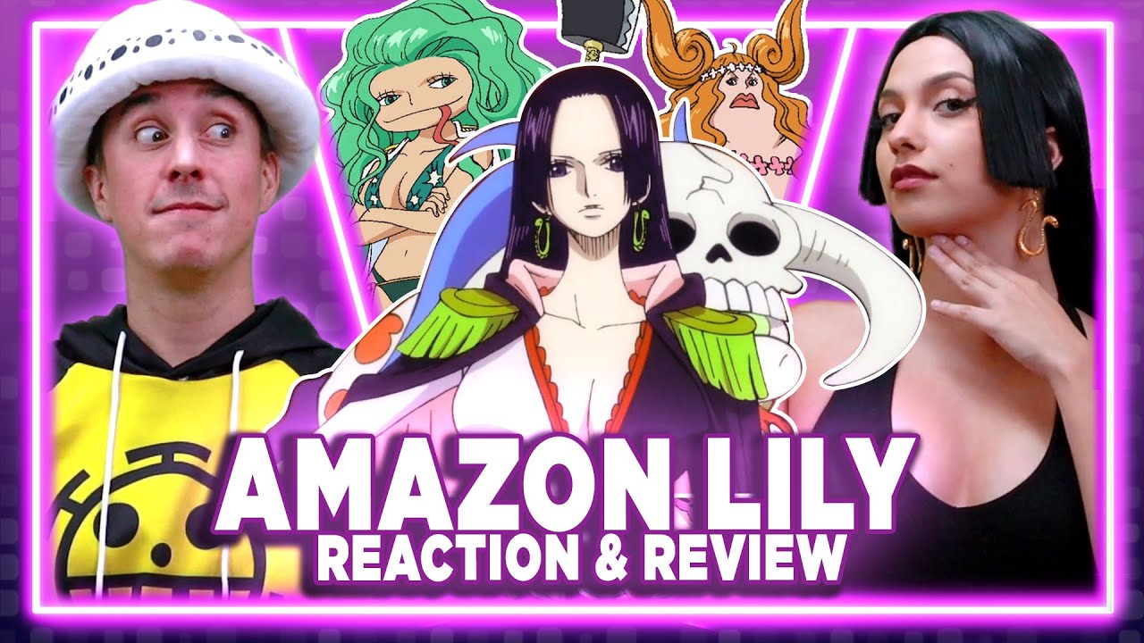 Luffy's Family Jewels... | One Piece: Amazon Lily Review | Volume One ...