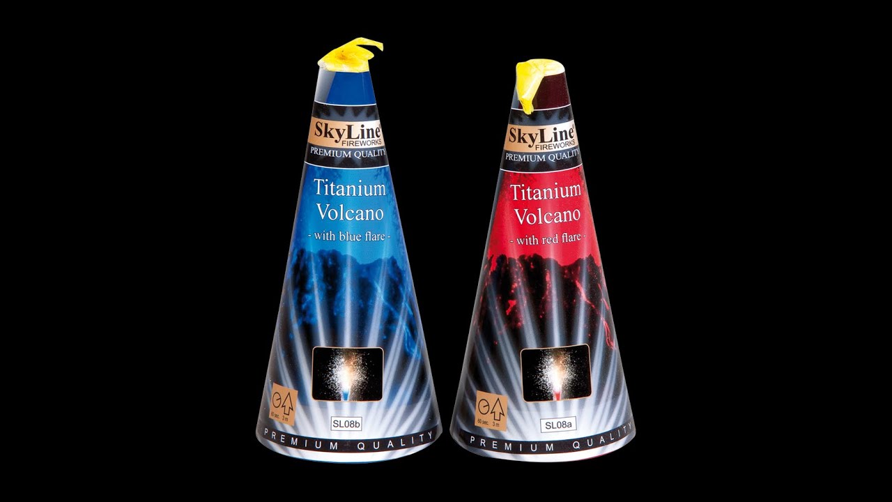 Titanium Volcano - SL08 - SkyLine - Vulcan Europe - Vuurwerk - YouTube