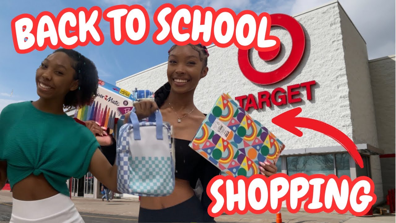 BACK TO SCHOOL SHOPPING!!! **HIGHSCHOOL EDITION**SHOPPING AT TARGET - YouTube