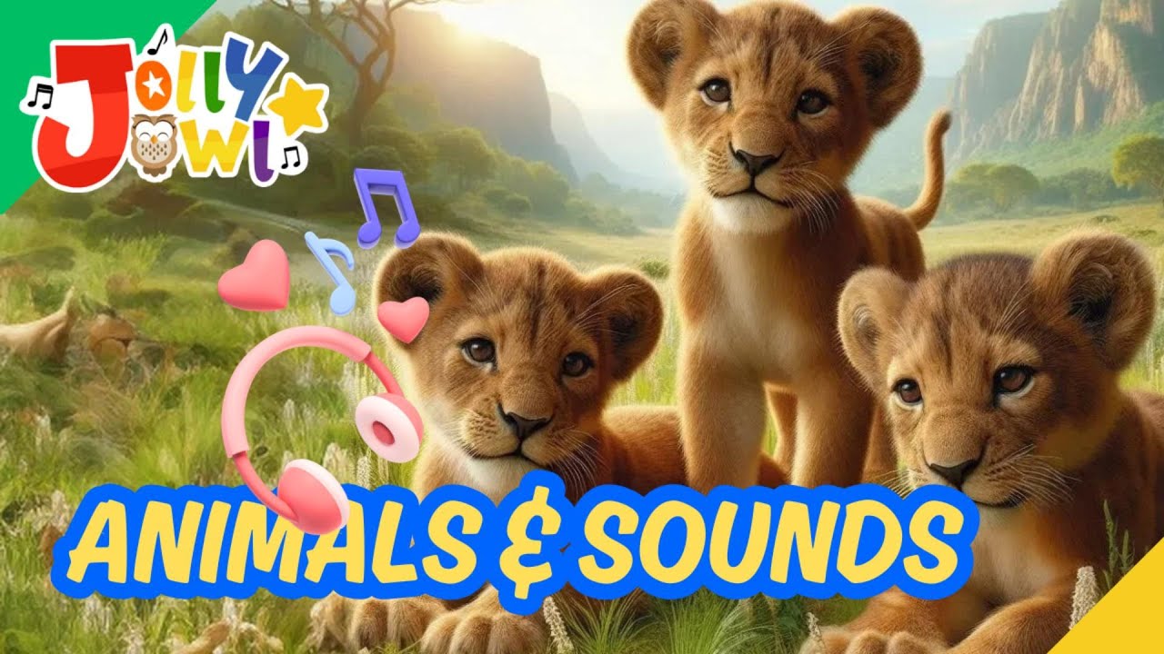 Cute Animals & Sounds: Lion, Chicks, Pigeon, Koala, Fox, Flamingo ...