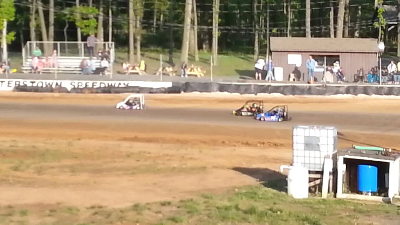 5/17/14 Olivia Thayer Hunterstown Speedway - YouTube